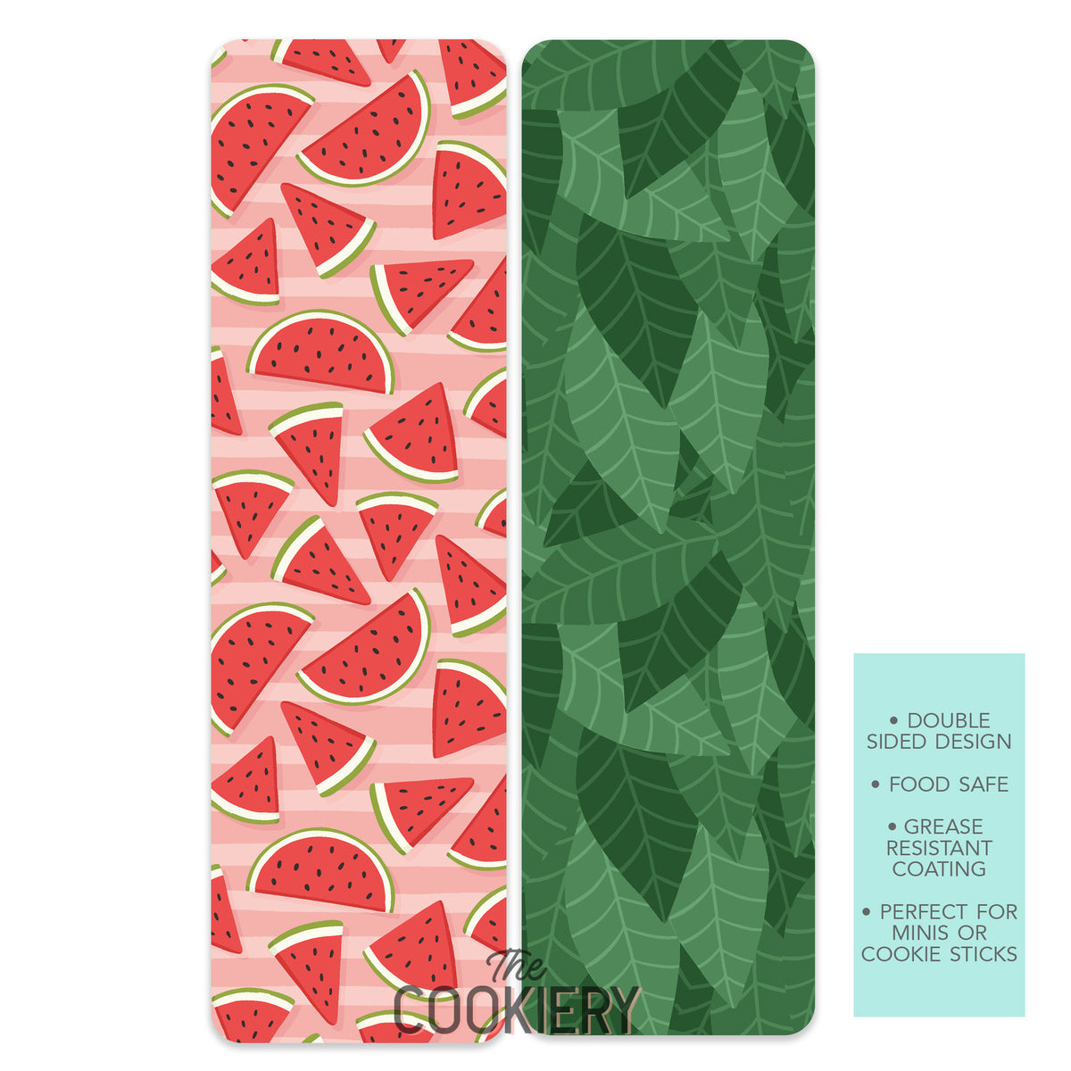 Watermelon Summer Food Safe Cookie Card Backers - The Cookiery ...