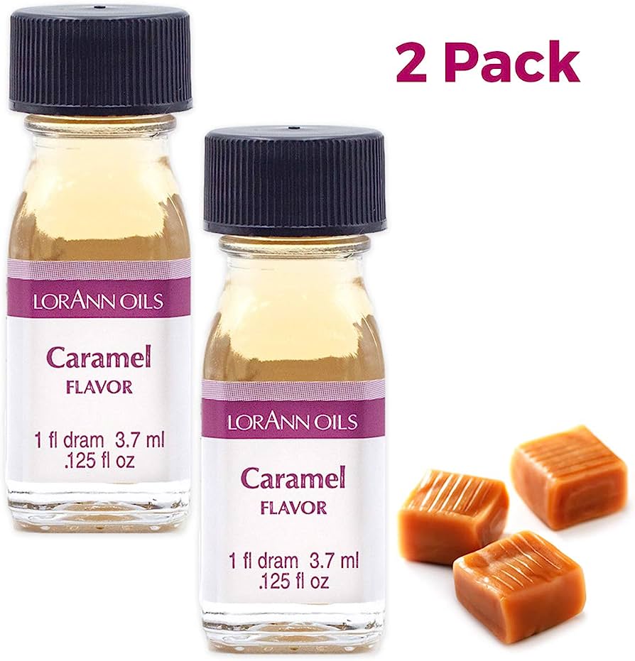 Caramel Flavor Oil 2 Drams Twin Pack - LorAnn Oil – thecookiery.ca