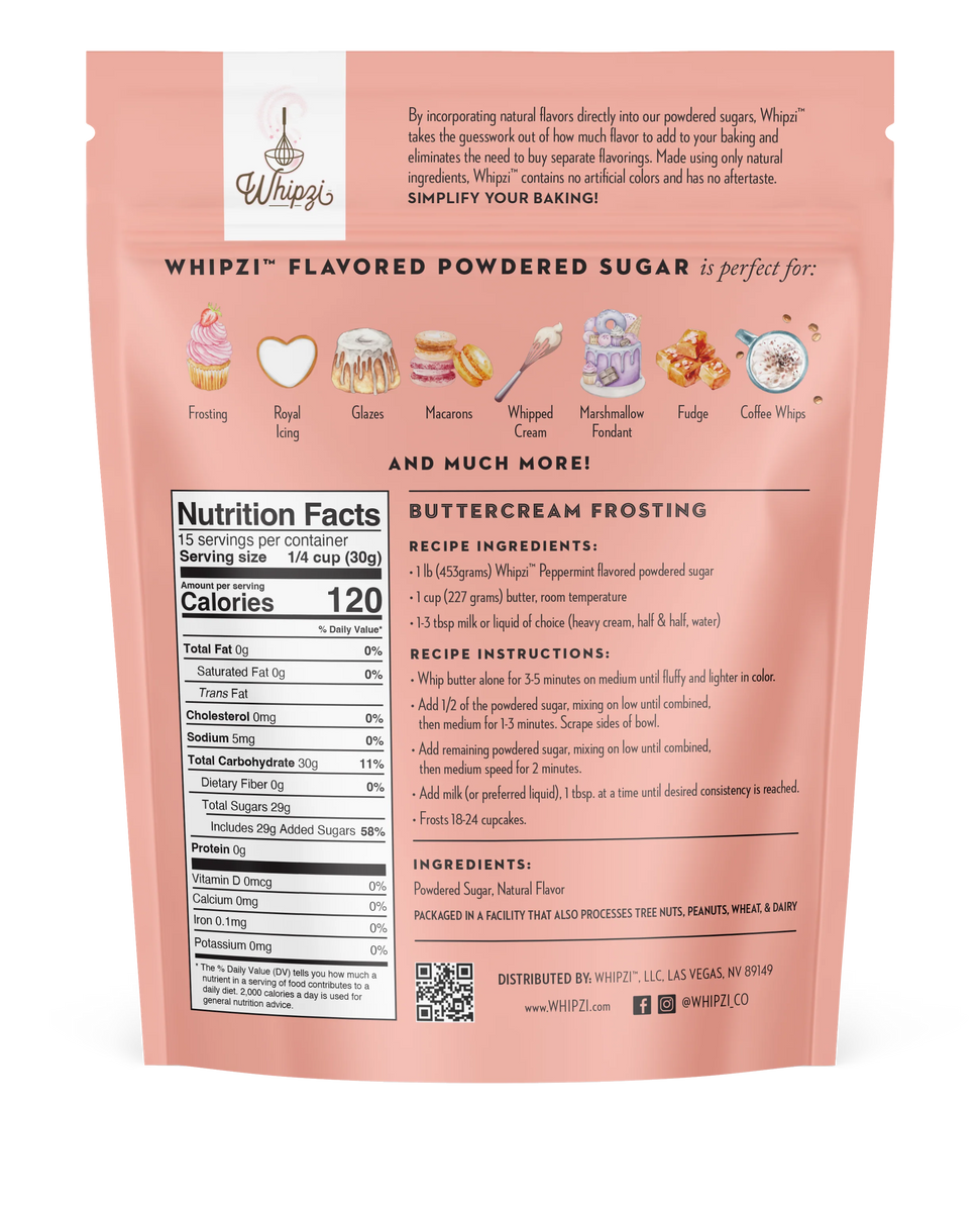 Peppermint Flavor Powdered Sugar - Limited Edition – thecookiery.ca