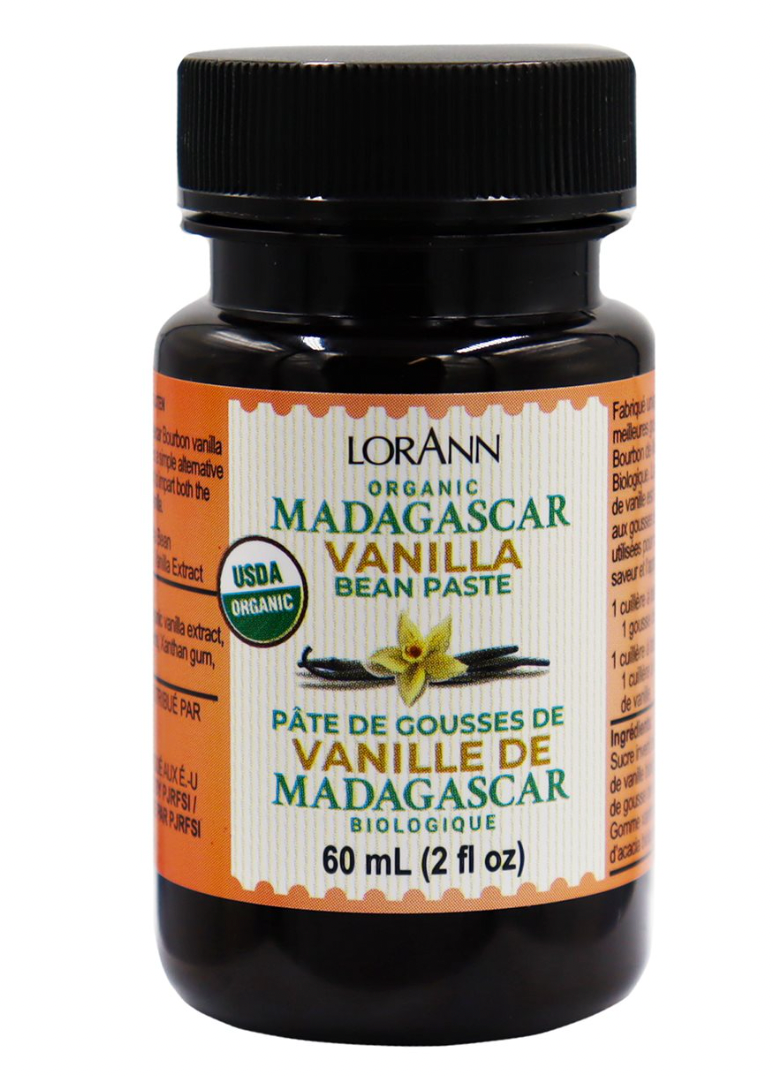 ORGANIC MADAGASCAR VANILLA BEAN PASTE - Lorann Oils – thecookiery.ca