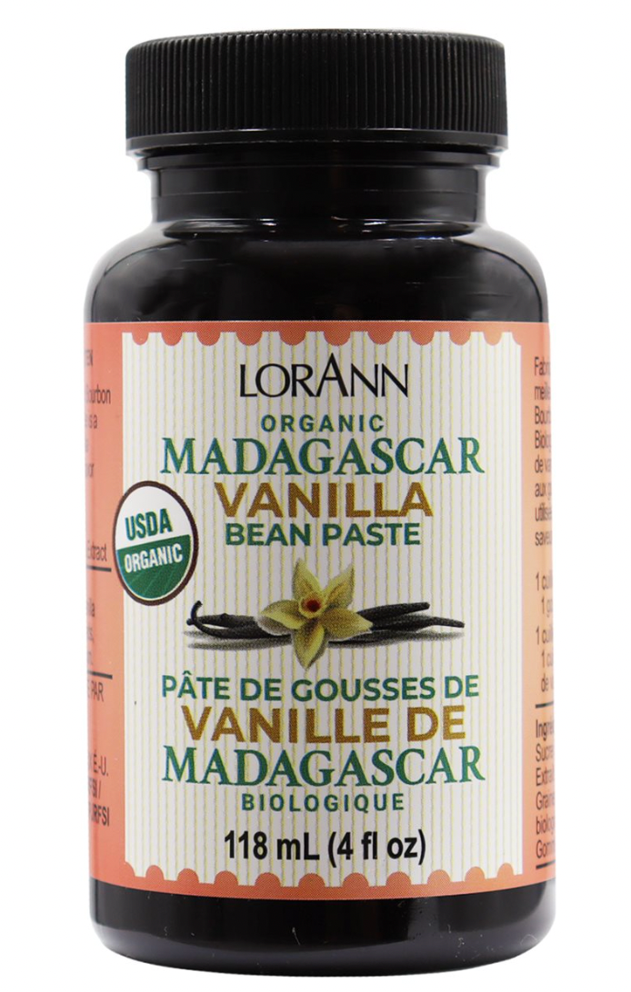ORGANIC MADAGASCAR VANILLA BEAN PASTE - Lorann Oils – thecookiery.ca