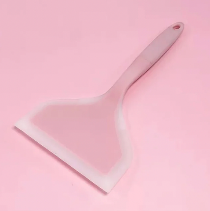 Flat silicone spatula store