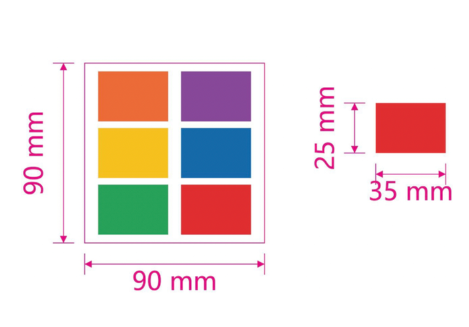 Edible PYO Palettes - 6 color, Pack of 12 - The Cookiery – thecookiery.ca