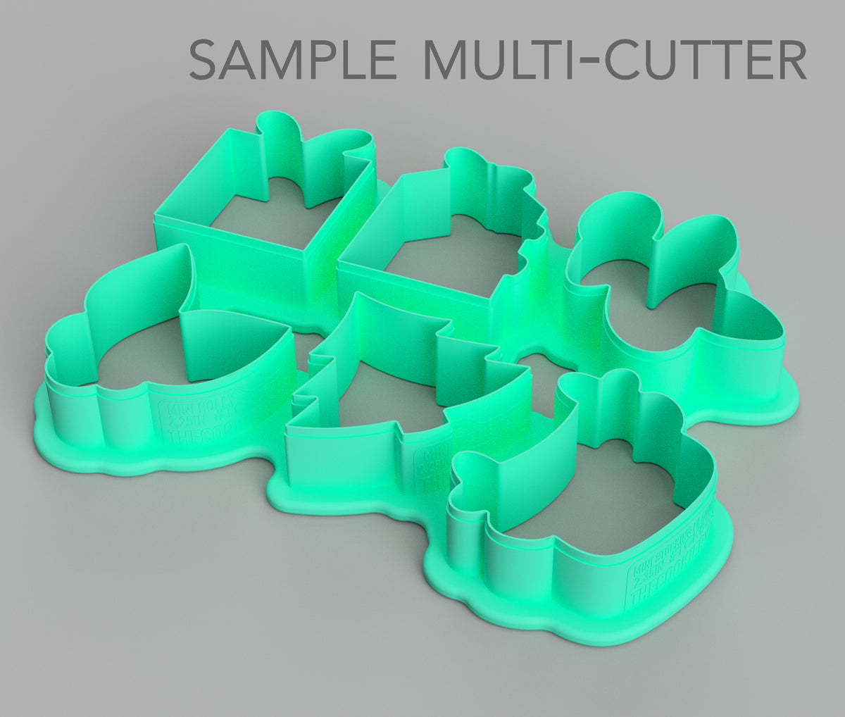 Mini Christmas Cookie Cutter set Cookie Cutters - Christmas Mini Adven ...