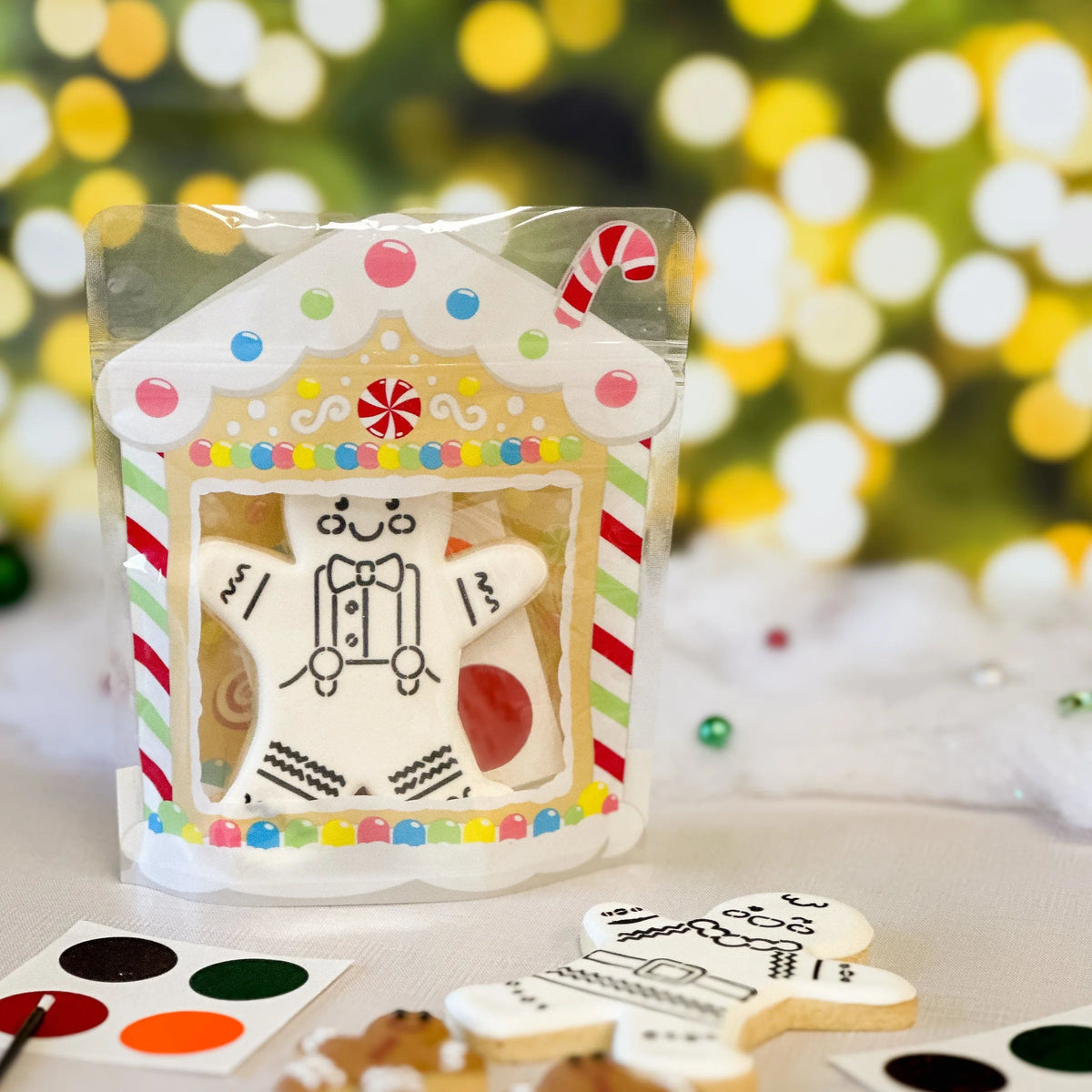 Gingerbread House Cookie Bags - Cookie Countess - 10 pack – thecookiery.ca
