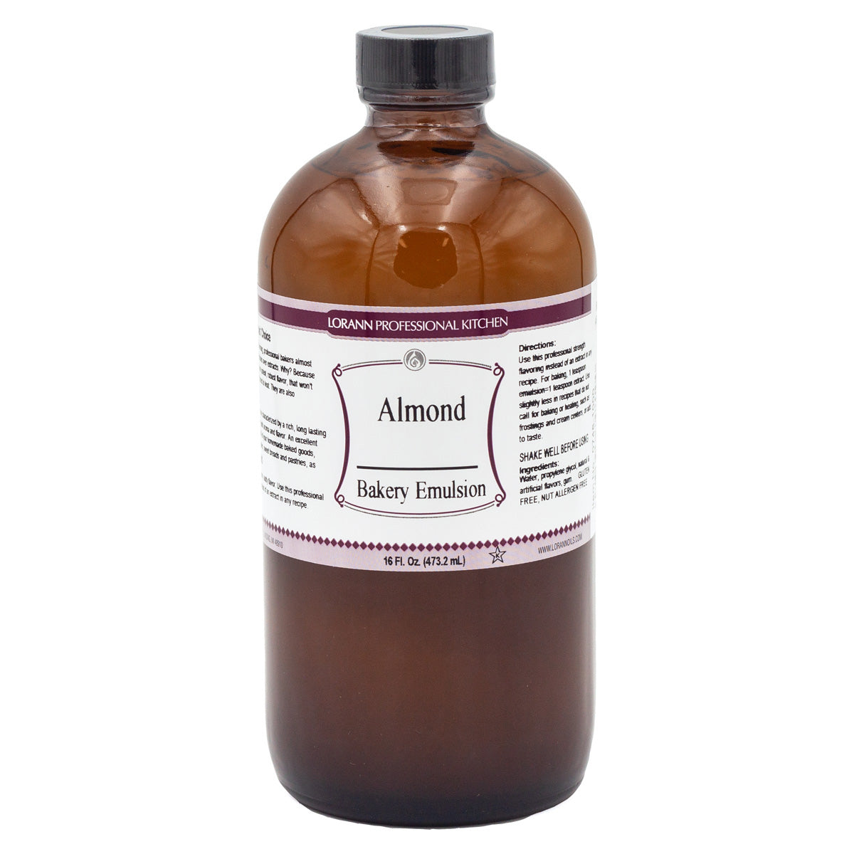 ALMOND BAKERY EMULSION - Lorann Oils – thecookiery.ca