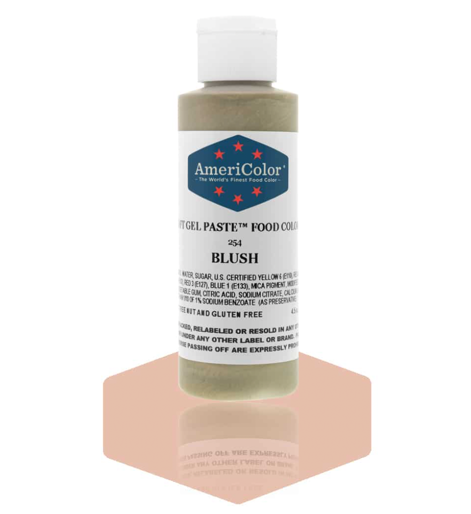 Americolor Blush - Soft Gel .75 oz or 4.5oz – thecookiery.ca
