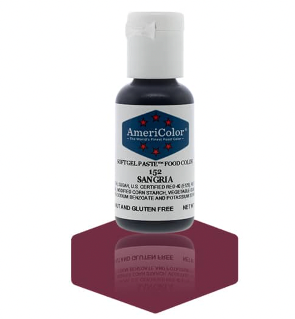 Americolor Sangria - Soft Gel .75 oz or 4.5 oz – thecookiery.ca
