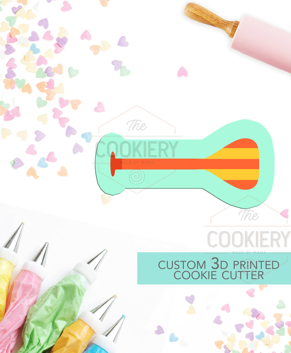 Canoe Paddle Cookie Cutter - Kayak Paddle Cookie Cutter - Camping Cook ...