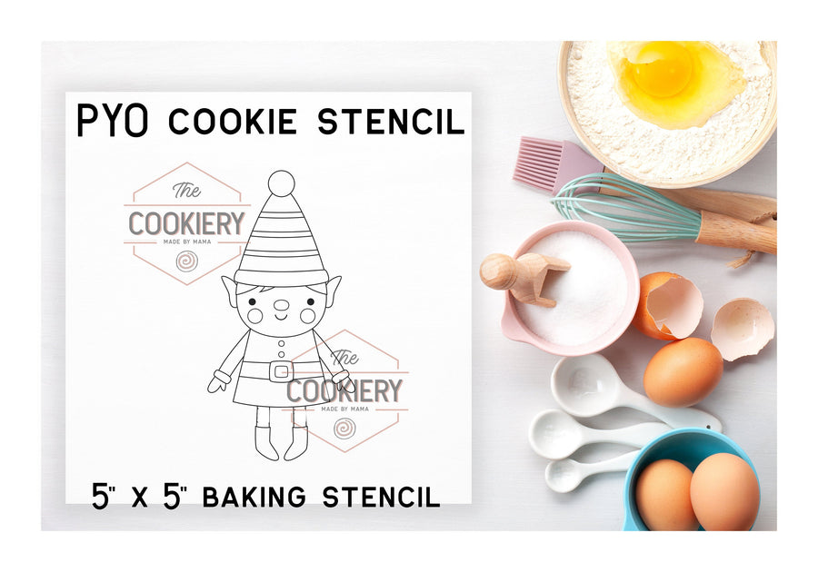 cookiery christmas PYO stencils – thecookiery.ca