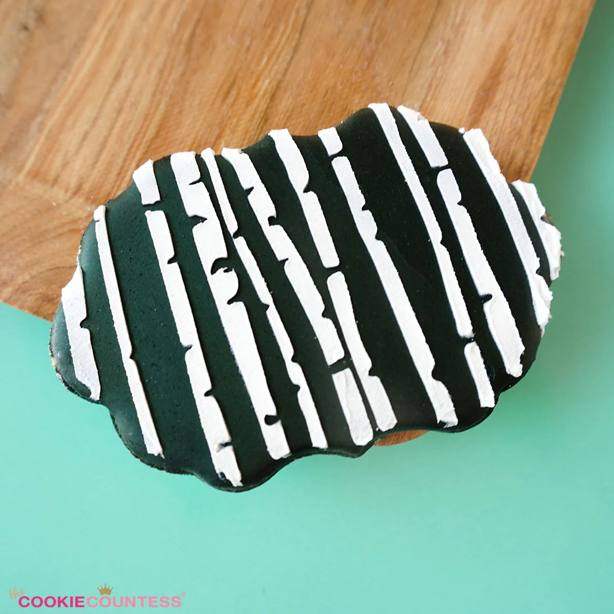 Birch Trees Stencil - Cookie Countess – thecookiery.ca