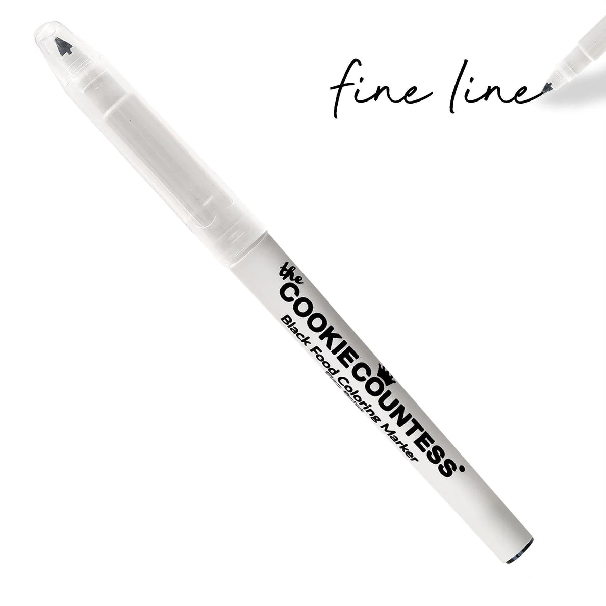 Black Fine Tip Food Marker - Cookie Countess – thecookiery.ca